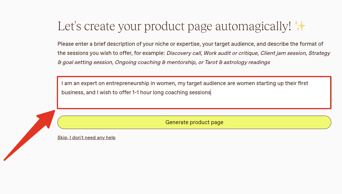 Creating Products: Book My Time – The Leap
