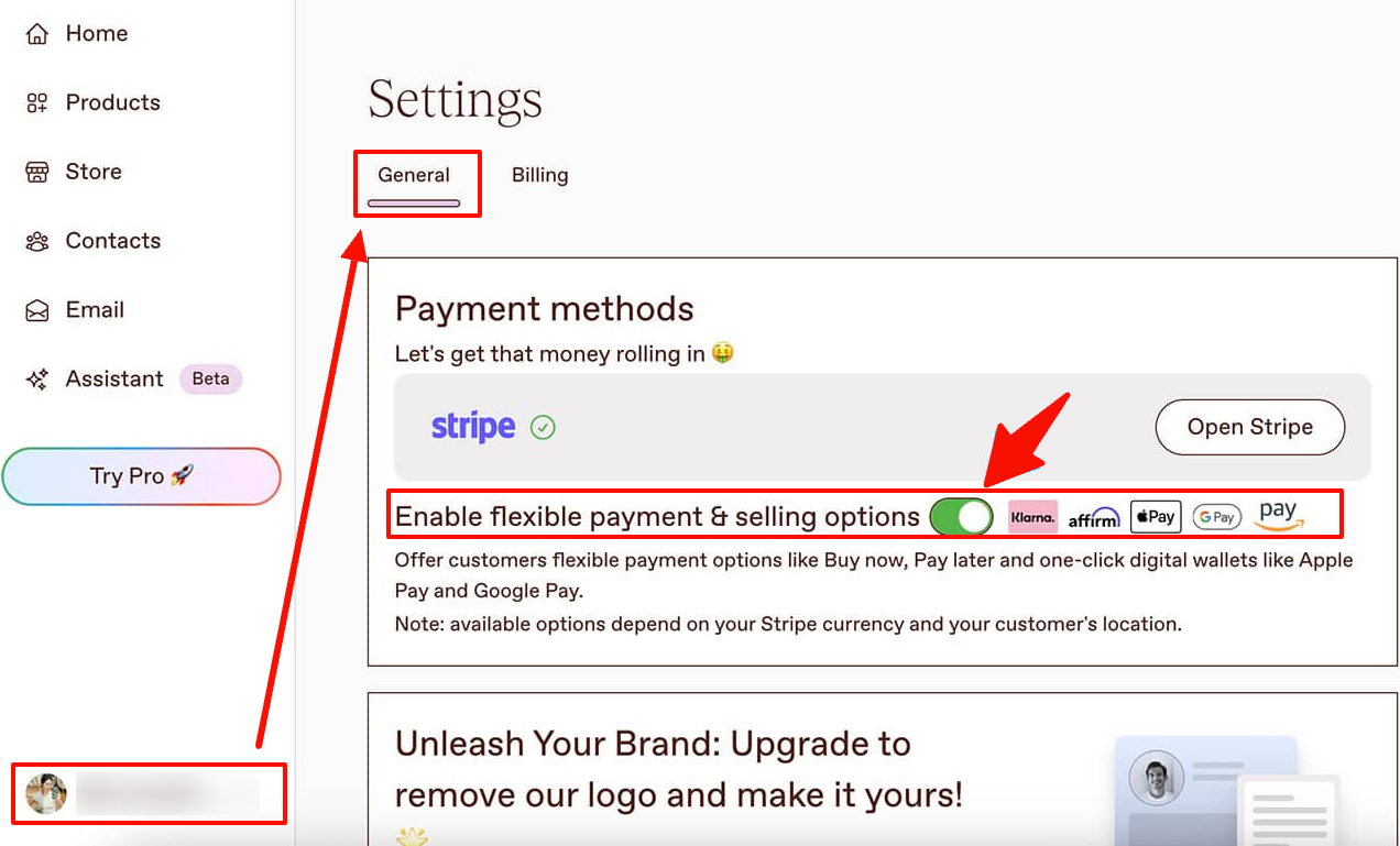 Flexible Payment and Selling Options in The Leap – The Leap